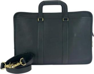 Coach Sacoche de travail Pre-owned - Homme - Pre-owned - Noir - Taille: ONE Size
