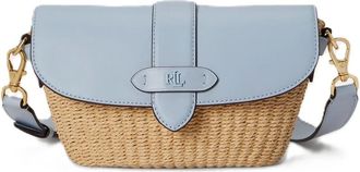 Ralph Lauren Femme, Sacs, Bleu, Taille: ONE Size Lynden Shoulder Bag - Small