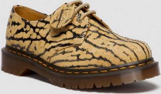 Dr. Martens 1461 Wild Emboss Wildleder Schuhe in Braun, Gr&ouml;&szlig;e: 36