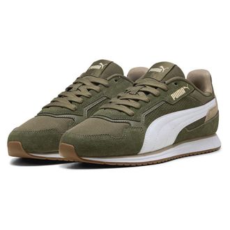 Puma Unisex Softride ST Miler SD Sneaker, Loden Green White-Gum, 42.5 EU, Loden Green PUMA White Gum, 42.5 EU