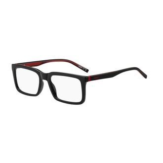 HUGO BOSS Homme, Accessoires, Noir, Taille: 55 MM Rectangle Lunettes