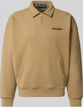 Polo Ralph Lauren Regular Fit Troyer aus Baumwoll-Mix