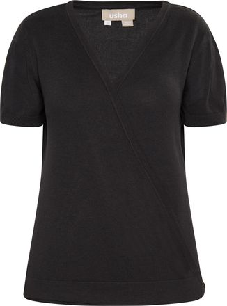 Usha Strickpullover Damen Anthrazit