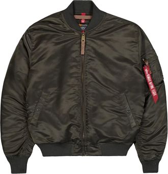 Alpha Industries Homme, Vestes, Vert, Taille: L Bomber Vestes