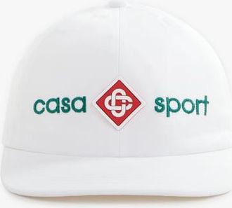 Casablanca Casquette Casa Sport en coton