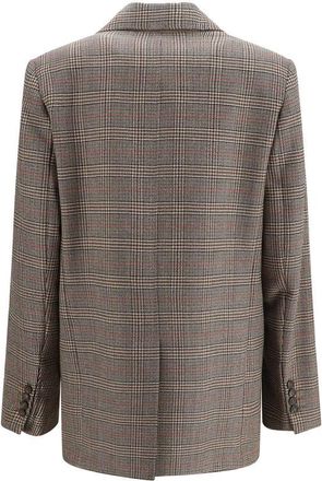 Max Mara Womens Brown Wool Oves Aries Blazer Clothing