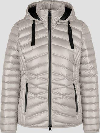 Barbara Lebek Steppjacke warme Damenjacke oder Herbstjacke mit abnehmbarer Kapuze