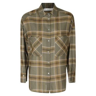 Tela Nora Shirt - - Blouses & Shirts - Damen - Gr&uuml;n - 2XS