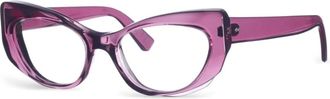 Kirk & Kirk lunettes de vue Esme à monture géométrique - Violet