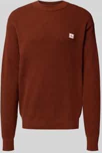 Calvin Klein Jeans Strickpullover mit Label-Patch