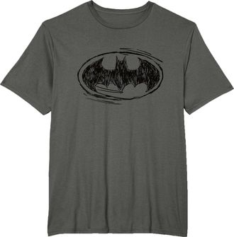DC Comics Batman Logo Sketch T-Shirt