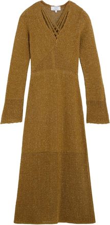 Scalpers Gold Crochet Dress