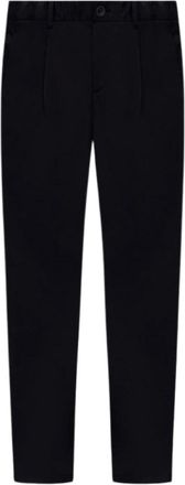 Herno Homme, Pantalons, Noir, Taille: L Slim-fit Pantalons