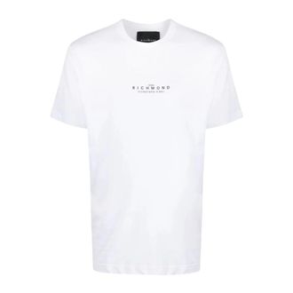 John Richmond Casual T-Shirt Lakoi - - Tops - Herren - Wei&szlig; - 2XL
