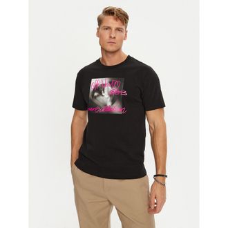 Off-white T-Shirt OMAA027F22JER0141068 Schwarz Regular Fit