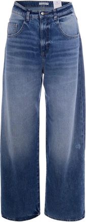 Icon Denim Los Angeles Femme, Jeans, Bleu, Taille: W26 Wide Jeans