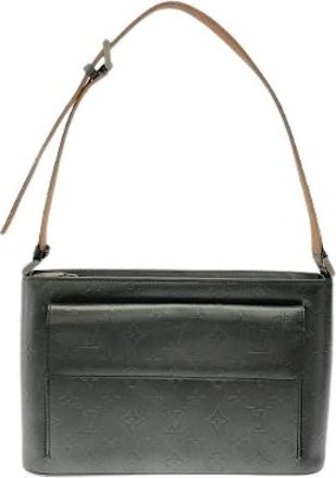 Louis Vuitton Pre-owned Monogram Mat Alston Sac Bandouli&egrave;re - Femme - Pre-owned - Noir - Taille: ONE Size