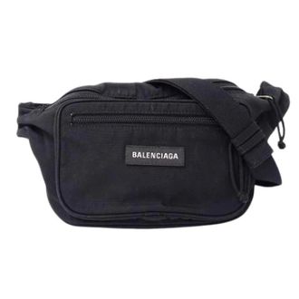 Balenciaga Sac banane vintage en nylon Pre-owned - Homme - Pre-owned - Noir - Taille: ONE Size