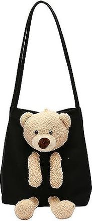 Generic Sac &agrave; bandouli&egrave;re en toile pour &eacute;tudiant - Couleur pure - Joli sac &agrave; main - Grande capacit&eacute; - D&eacute;contract&eacute; - Voyage - Kawaii - Mode - Sac &agrave; bandouli&egrave;re