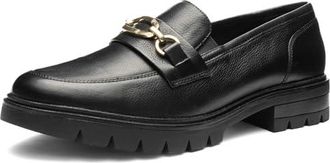 Ara Femme Cambridge Mocassin, Noir, 42 EU &Eacute;troit