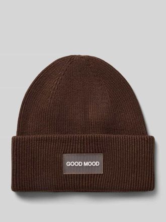 Pieces M&uuml;tze mit Label-Patch Modell PCNOLLA HOOD