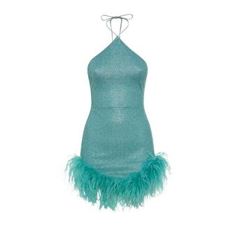 Os&eacute;ree Damen, Kleider, Blau, MGr&ouml;&szlig;e