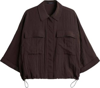 OPUS Fropa Crash Bluse - - Blouses & Shirts - Damen - Braun - 2XL