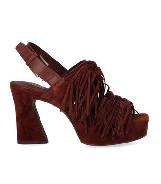 Ash SANDALE &Agrave; TALON OPRAH BORDEAUX ASH