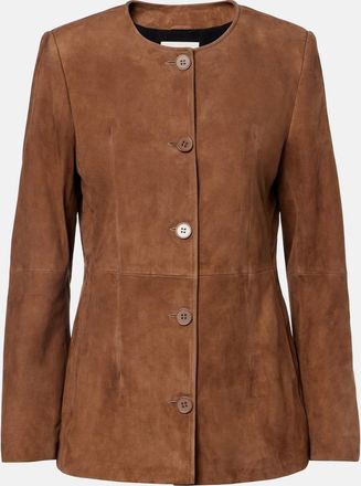 Nour Hammour Jacke Maud aus Veloursleder