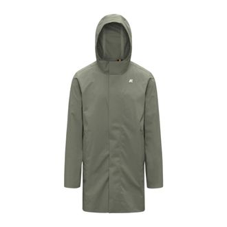K-Way Homme, Vestes, Vert, Taille: XL Veste Trois-Quarts