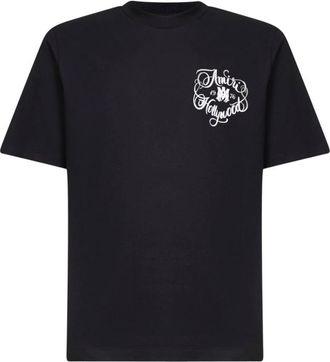 Amiri Homme, Tops, Noir, Taille: XL Hollywood Tee