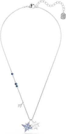 Swarovski Symbolica Kristallhalskette in Blau - - Accessories - Damen - Grau - ONE SIZE