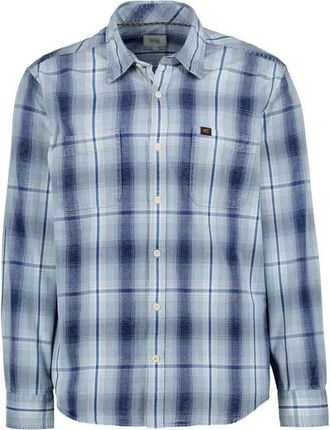 Camel Active Herren Hemd blau kariert