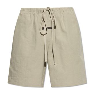 Fear of God Baumwollshorts mit Logopatch - - Shorts - Herren - Grau - L