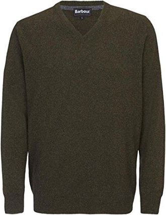 Barbour Essential Lambswool V Neck Sweater, Pull - L