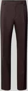 HUGO BOSS Regular Waist Business-Hose aus Schurwolle mit Bundfalte