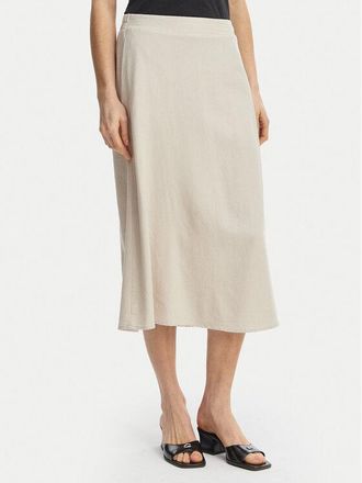 Vero Moda Midirock Mymilo 10340419 Hellbeige Regular Fit