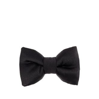 Tom Ford Fliege mit strukturierter Oberfl&auml;che - - Accessories - Herren - Schwarzk - ONE SIZE