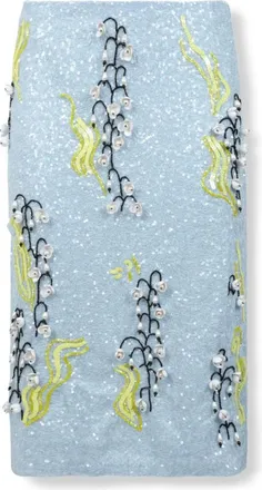 Des_Phemmes DES Phemmes, Femme, Jupes, Bleu, Taille: 46 FR Gonna Midi