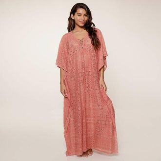 LingaDore Damen Kleid Kaftan