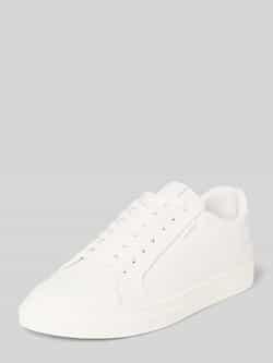 Poelman Sneaker aus echtem Leder mit Logo-Detail Modell Cupsole