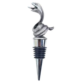 Generic Schlangen-Weinverschluss - Whiskey-Korken, Antiker Silberner Flaschenverschluss | Schlangenf&ouml;rmiger Weinsparer Aus Metall, Flaschenverschluss-Ausgie&szlig;e