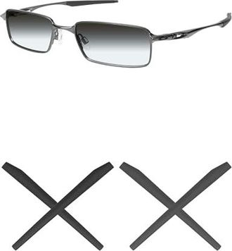 MRY Chaussettes de rechange pour lunettes de soleil Oakley Mono Shock OX3098, Gris et noir., Taille unique