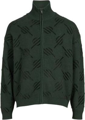 Daily Paper Clothing Pull zipp&eacute;e droit en coton