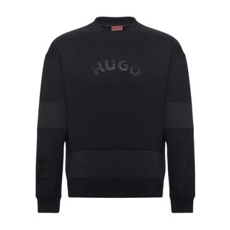 HUGO BOSS Homme, Sweatshirts et sweats &agrave; capuche, Noir, Taille: S Pulls & Gilets SweaT-shirt noir