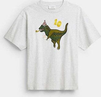 Coach Rexy 10 Th Birthday T-Shirt Aus Biobaumwolle Im Relaxed-Fit