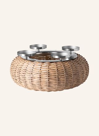 Fink Kranz 4-Flammig Corbello silber