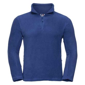 Russell Athletic Russell - Fleece-Oberteil mit kurzem Rei&szlig;verschluss f&uuml;r Herren - F&uuml;r Au&szlig;en (Helles K&ouml;nigsblau)
