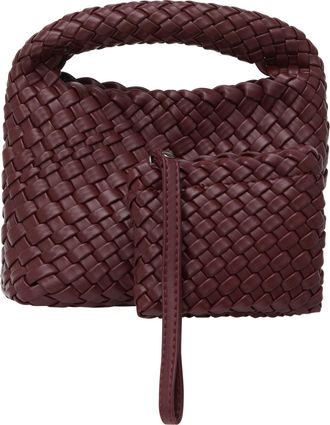 Faina 2-IN-1-Tragetaschen-Set 2-IN-1-Tragetaschen-Set Frauen DUNKELROT