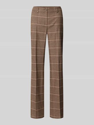 Toni Regular Waist Stoffhose mit Bundfalten